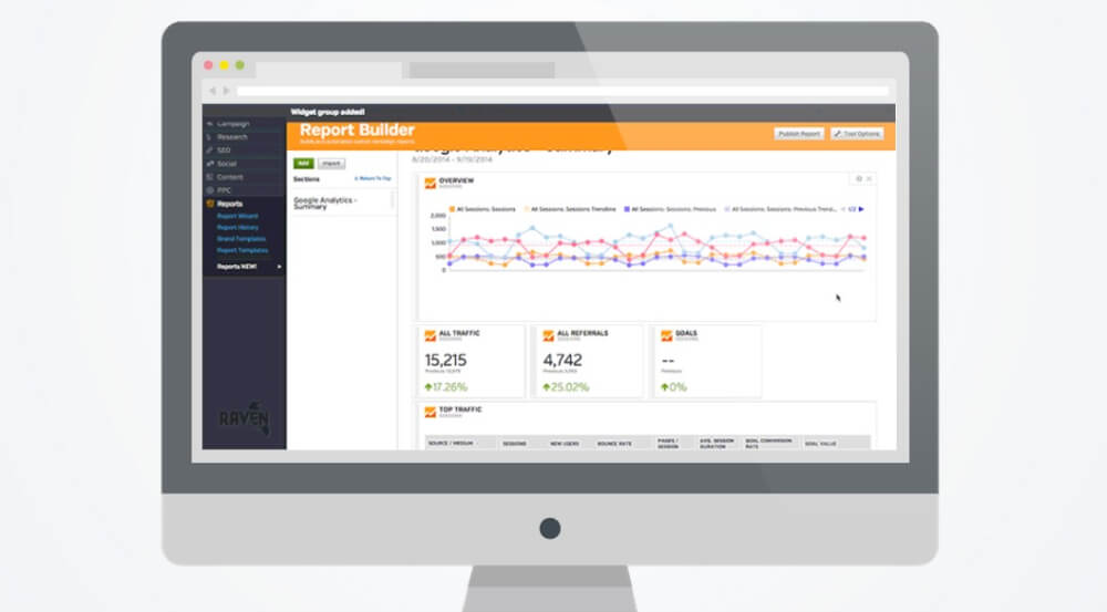 New Interactive Online Marketing Reports | Raven